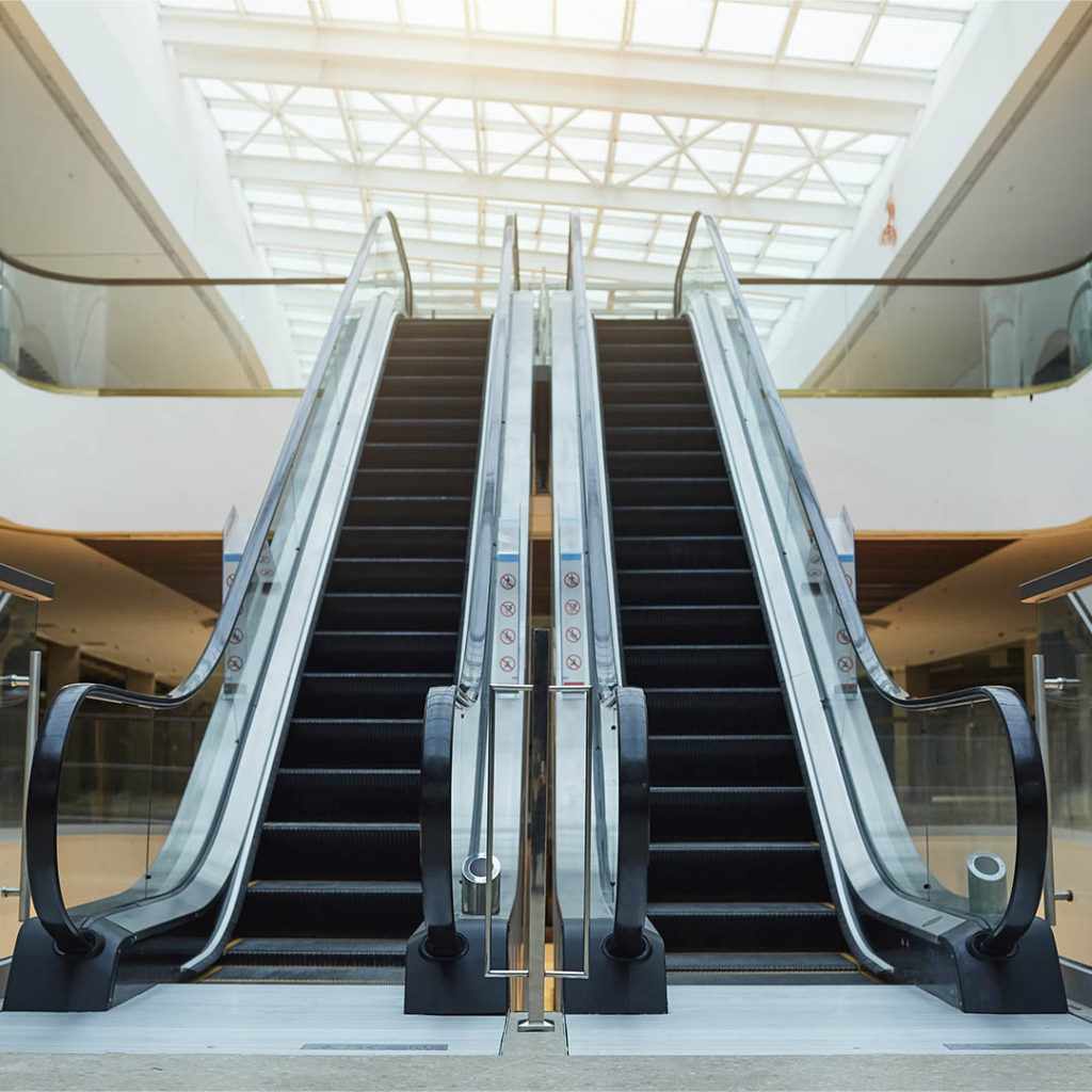 ESCADAS ROLANTES – Nacional Montagem Elevadores